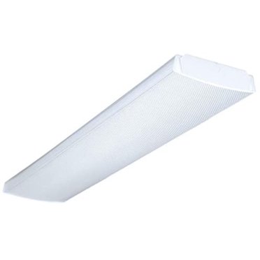 Cooper Lighting 4 Lamp, 4 Ft. Long, 32 Watt, Surface Mounted ...