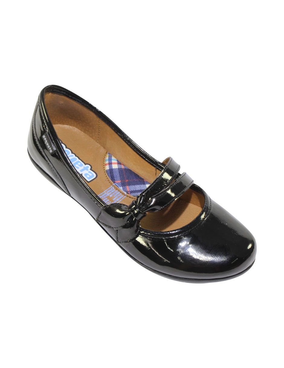 ZAPATOS ESCOLARES COLEGIALES CASUALES COQUETA NEGRO CHAROL 31110C LEON 31110Cp | Bodega Aurrera ...