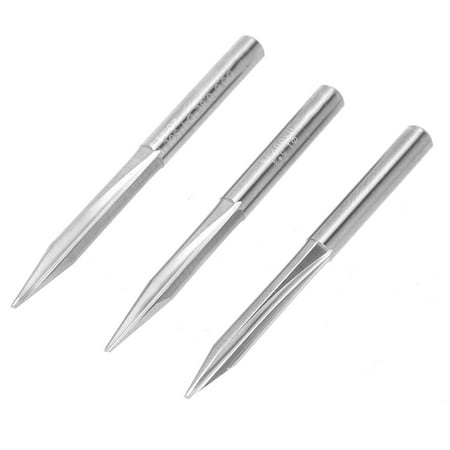 V-Shaped Engraving Bit, Tungsten Steel Milling Cutter Tip Engraving Bit ...