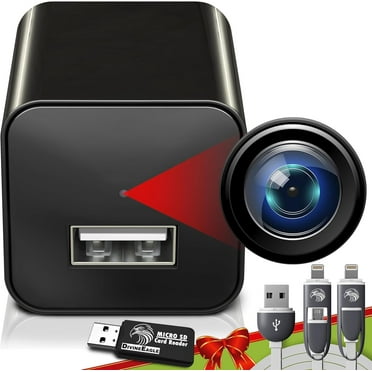 CAMERA DEKHO 1080p USB Charger Type Hidden Camera Home Security spy ...