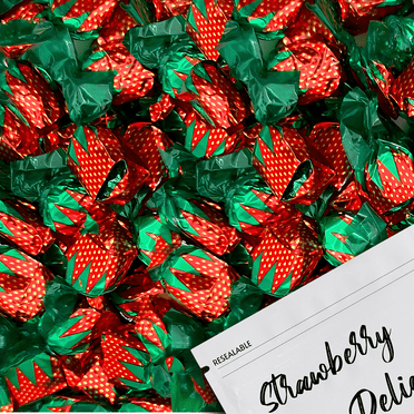 Creme Savers Strawberry Bulk (1 Pound) - Strawberries and Creme Hard ...