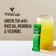 Vitacup Instant Green Tea Packets with Matcha & Moringa, 24 Count ...