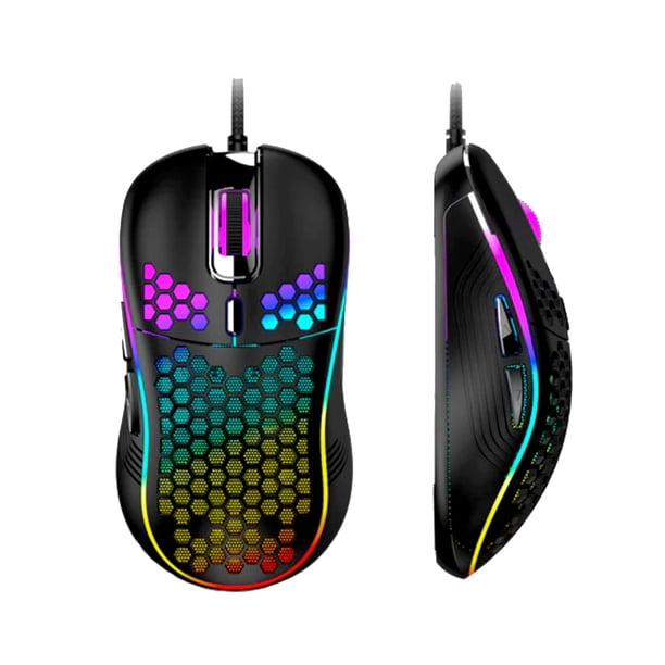 Mouse KIMHI Alambrico Gamer D110 Con Luz LED | Bodega Aurrera en línea