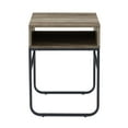 Manor Park Modern Curved Leg End Table, Grey Wash - Walmart.com