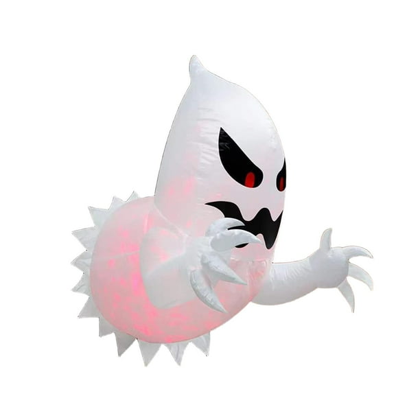 Fantasma Inflable para Ventana de 55,12 Pulgadas, Iluminado para ...