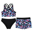 MSemis Girls 3 Piece Swimsuits Print Bathing Suit Tankinis Bikini Sets ...