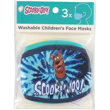 Brand: Handcraft - Scooby Doo Kids Cloth Face Masks Cotton Pack of 3 ...