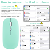 Bluetooth Rechargeable Mouse for Dell Alienware m15 R4 Laptop Bluetooth ...