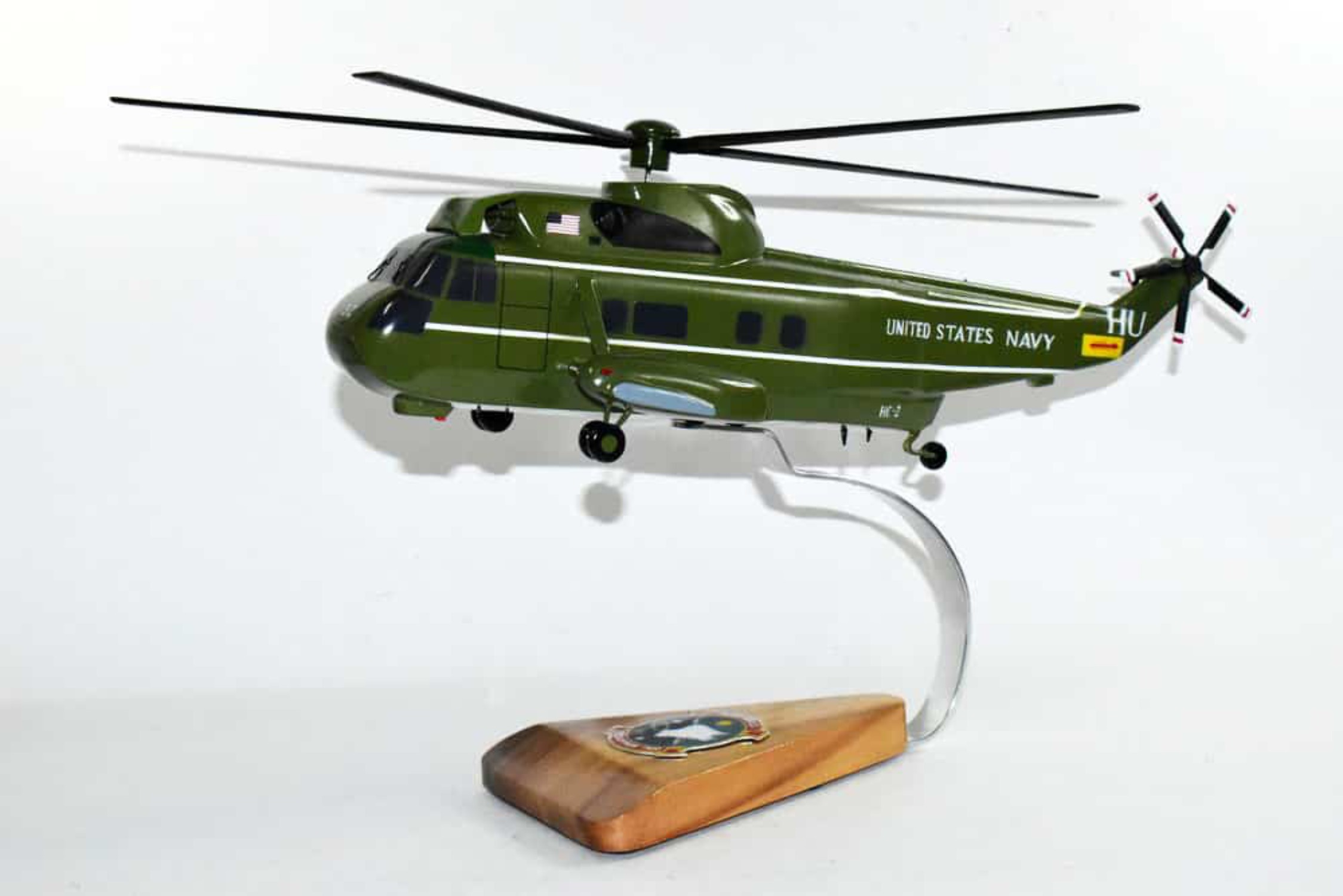 Sikorsky® VH-3 SEA KING™, HC-2 Fleet Angels, 16 Mahogany Scale Model - Walmart.com