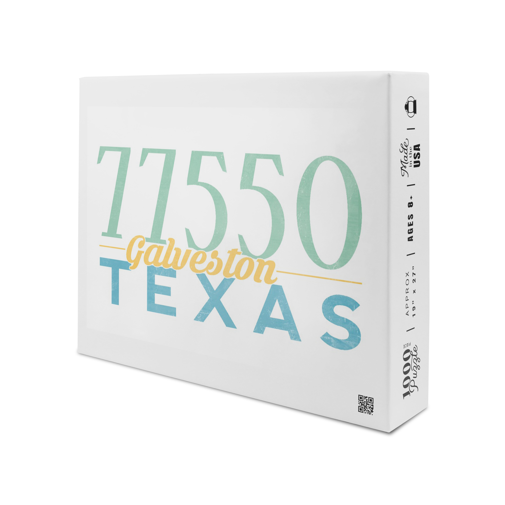 Galveston Texas Local Zip Code 1000 Piece Puzzle Size 19x27 galveston-texas-local-zip-code-1000-piece-puzzle-size-19x27