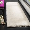 SAFAVIEH Flokati Shag Collection FLK950B Ivory Rug - Walmart.com