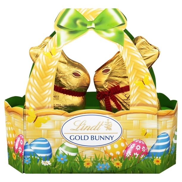 Lindt Gold Bunny Milk Chocolate Basket, Milk Chocolate Easter Bunny, 3. ...