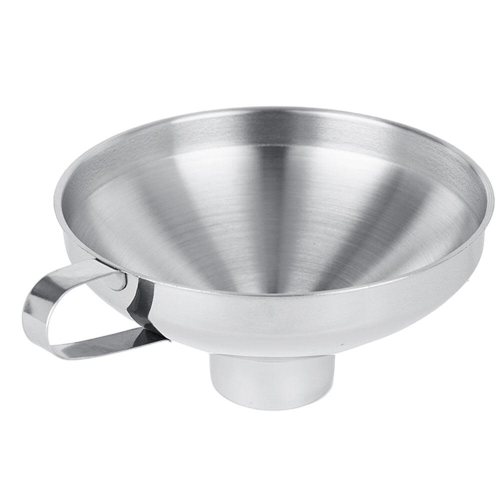 Homemaxs 1pc Stainless Steel Wide Mouth Funnel Home Use Jam Liquid ...