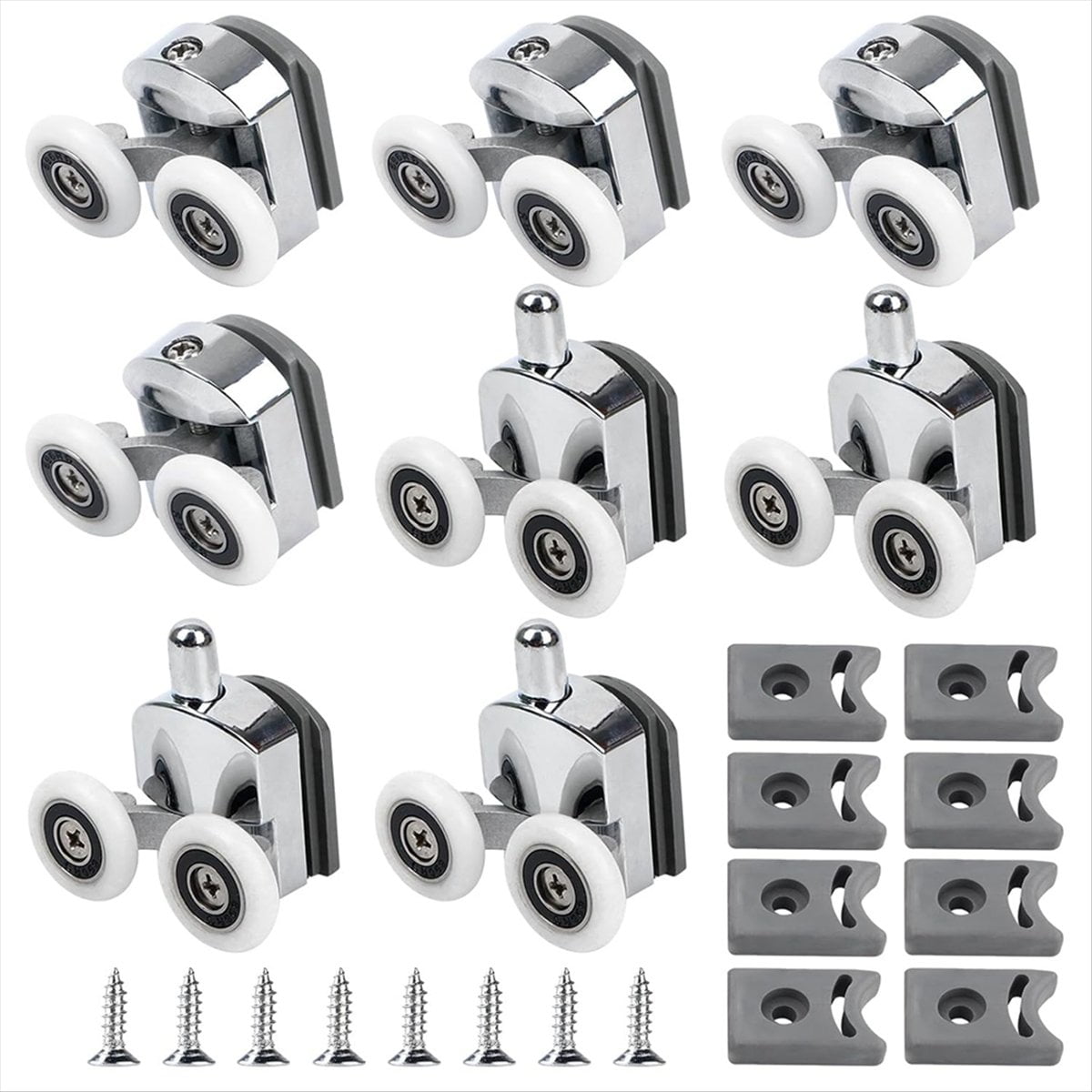 Click here for Unbranded Curved Shower Door Rollers  8pcs Shower... prices