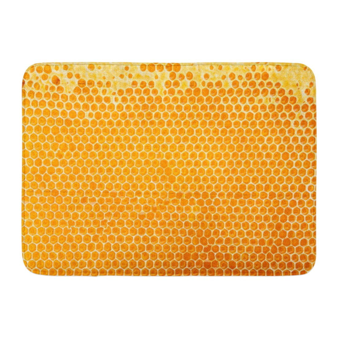 JSDART Yellow Comb Sealed Honeycomb Top View Honey Closeup Bee Beeswax ...