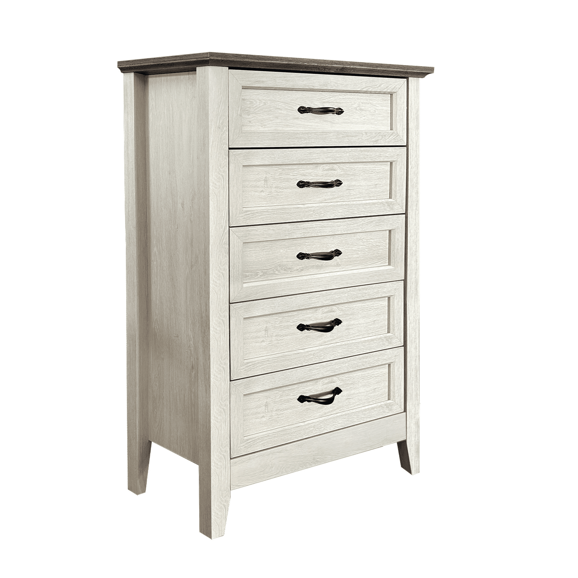 Click here for Yusazens Rustic Wood 5 Drawer Dresser For Closet... prices