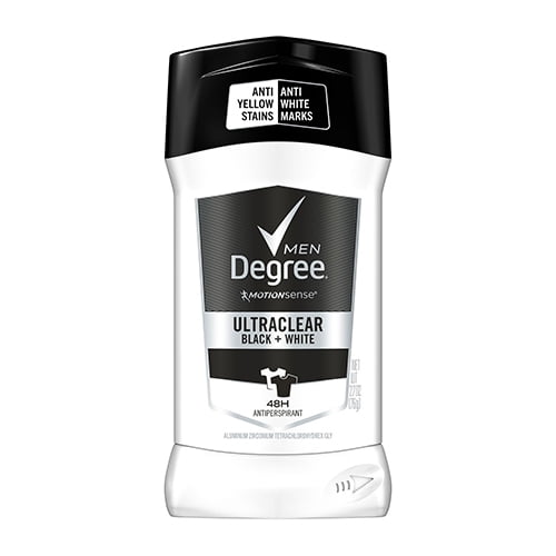 Degree Antiperspirant Invisible Solid, Ultraclear Black and White, 2.7 ...