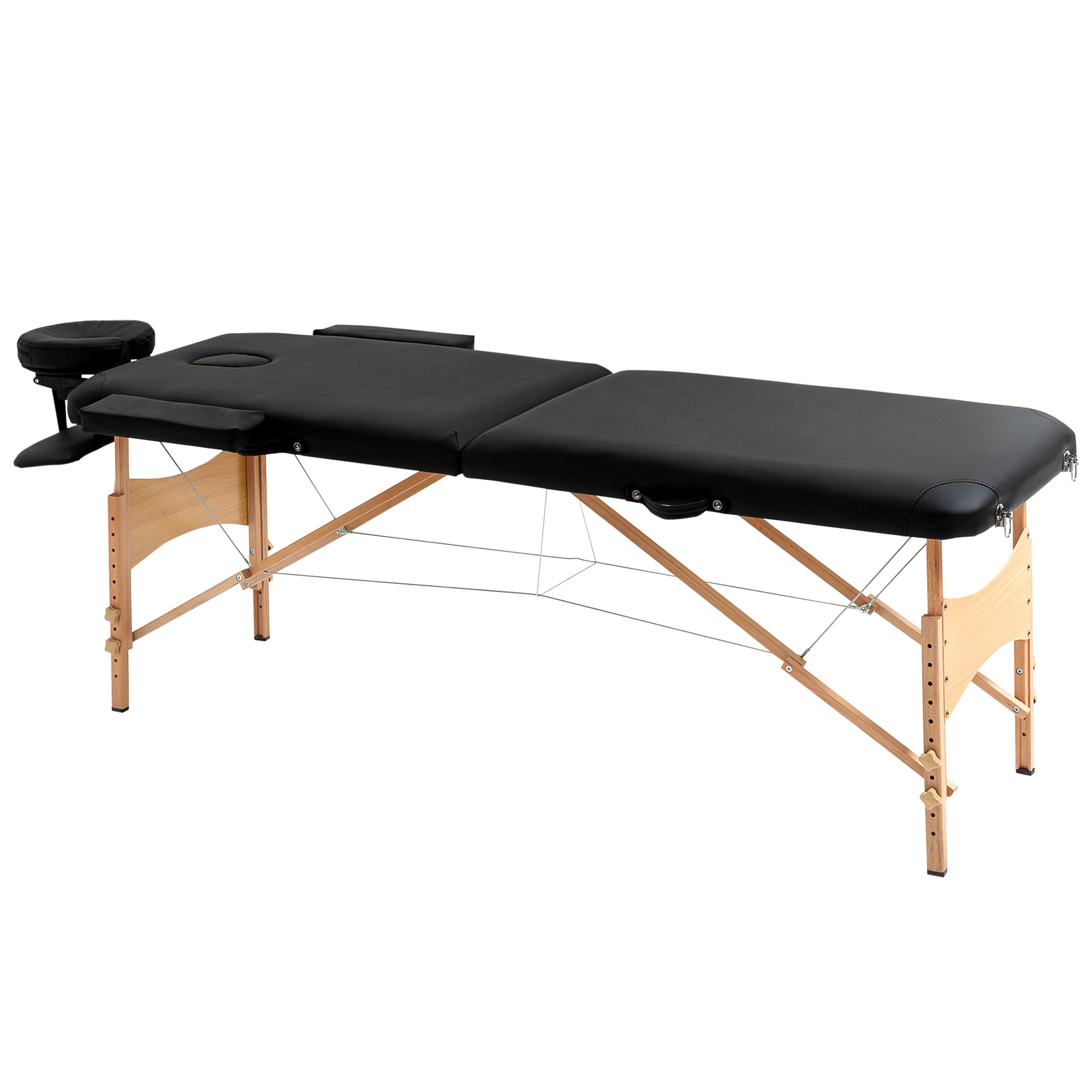 Click here for Homcom 2 Section Massage Table Bed Spa Facial Couc... prices