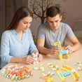 1400 Pcs Magic Noodles Foam Crafts Puffs Corn Craft Arts Kit Bulk Stem ...