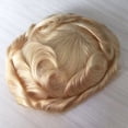 Toupee for Men Hairpiece Full PU Skin Base Double Knot Hair System ...