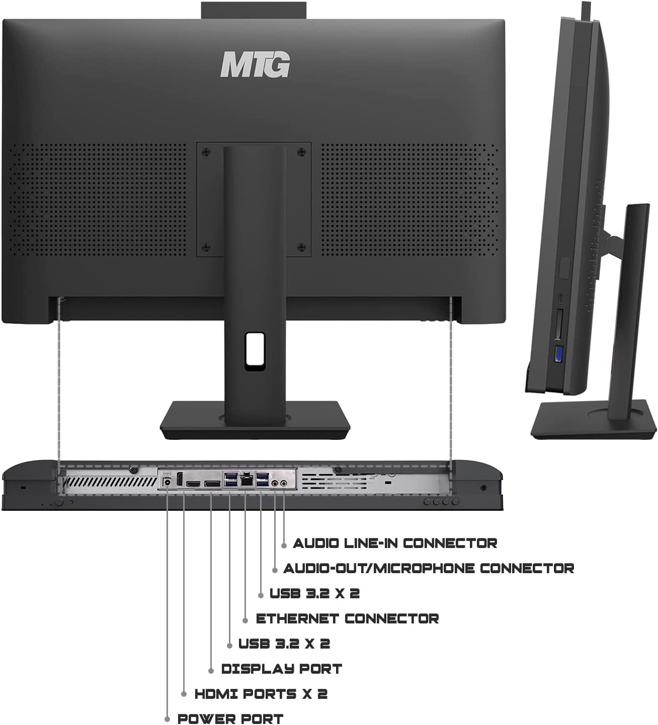 Buy MTG Yama 24 Inch, FHD Touchscreen, Gaming Pro All in one PC, Intel Core i5 10th Gen 8GB RAM ...