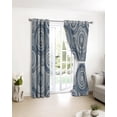 Abstract Circular Ripples Blackout Curtains for Bedroom/Living Room ...