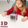 A Diy Wooden Tv Ornament With Led Light, Architectural Puzzle, Building ...