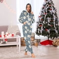 Adult Onesie Blue Background Adult Onesie Daisy Zipper One-Piece ...