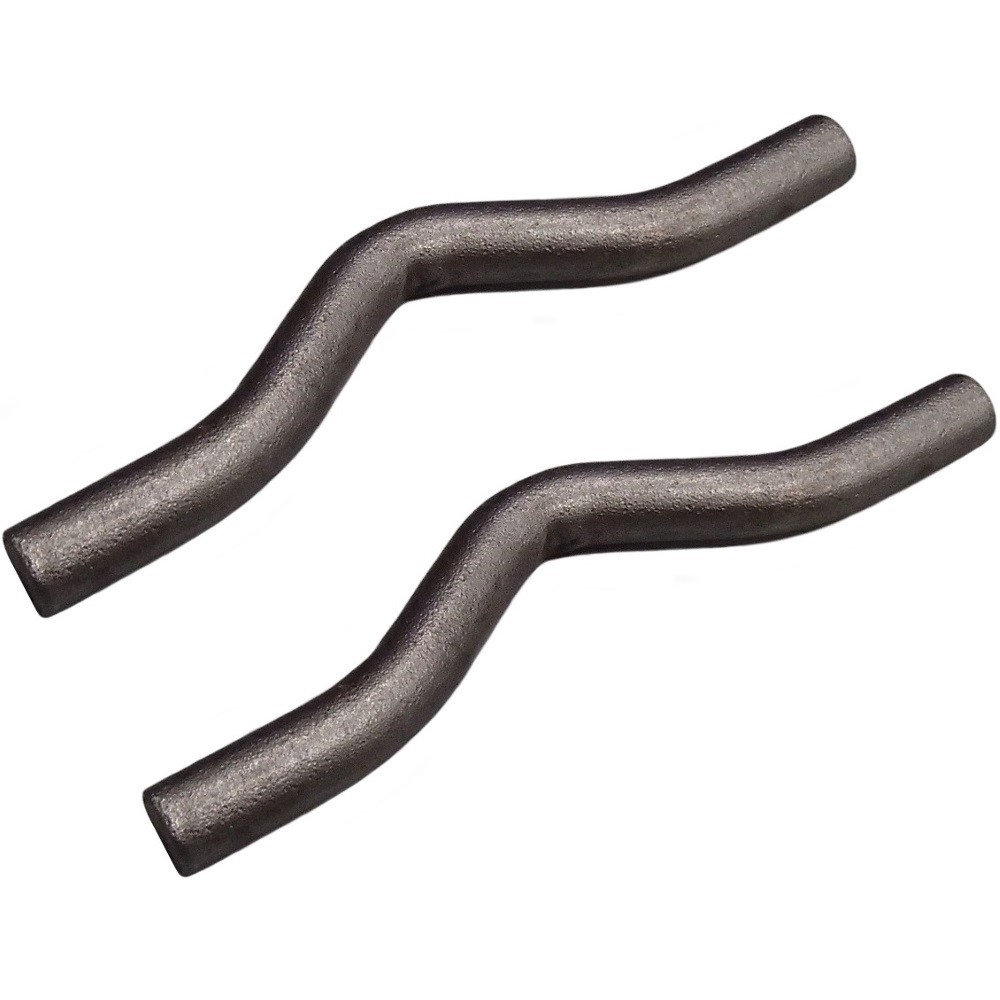 Two 2 Weld on Trailer Safety Chain Connection Loops 3 8 Steel