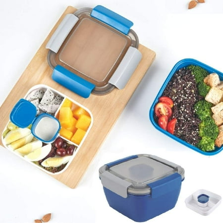 Bento box lunch container Salad container for lunch Salad bowl 3 ...