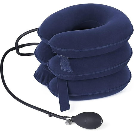 Cervical Neck Traction Device - Inflatable Neck Support, Adjustable ...