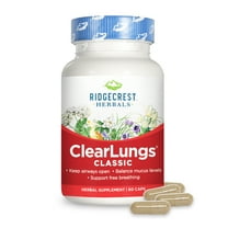RidgeCrest ClearLungs Extra Strength, Lung Wellness, Immune, Sinus ...