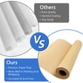 CCOCC Brown Kraft Paper Roll Butcher Paper for Gift Wrapping Butcher ...