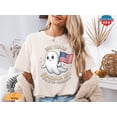 Teeso Cute Ghost Patriotic 1776 Spooky Tee, 250th Anniversary ...