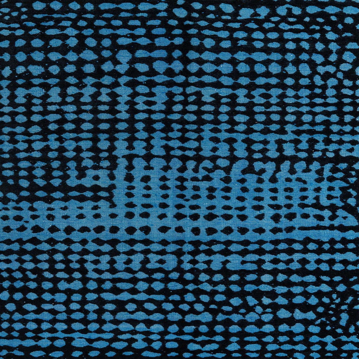 Ahgly Company Indoor Square Abstract Black Abstract Area Rugs, 3 ...