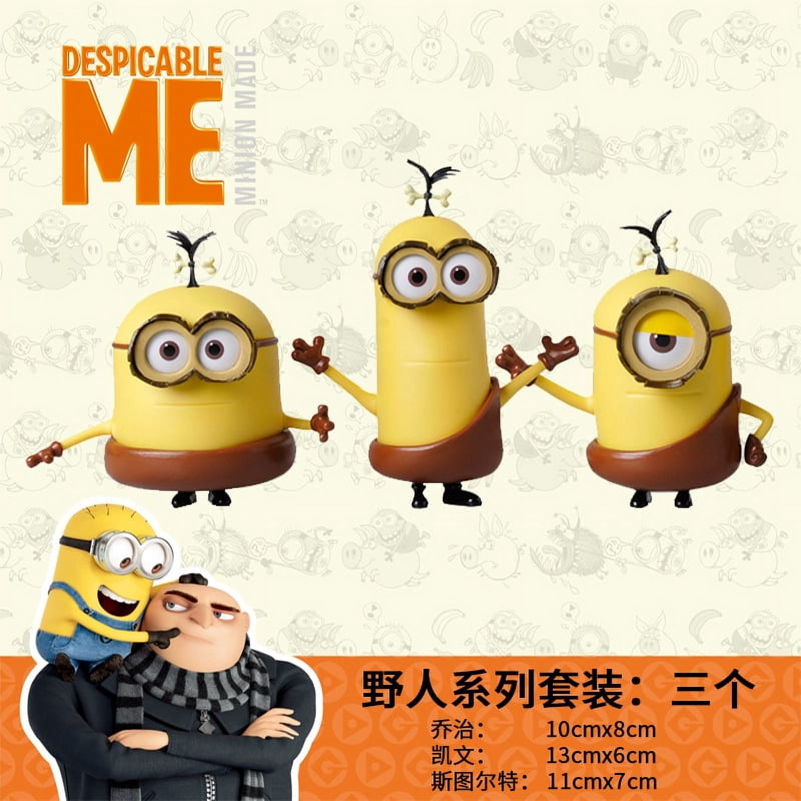Figuras de acción de Minions originales para niños, modelo de colección ...