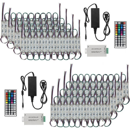 Storefront Lights RGB SMD 5050 LED Window Lights 80FT 160PCS 3 LED ...