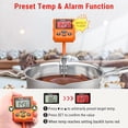 TP511 Digital Candy Thermometer with Pot Clip, Programmable Instant ...