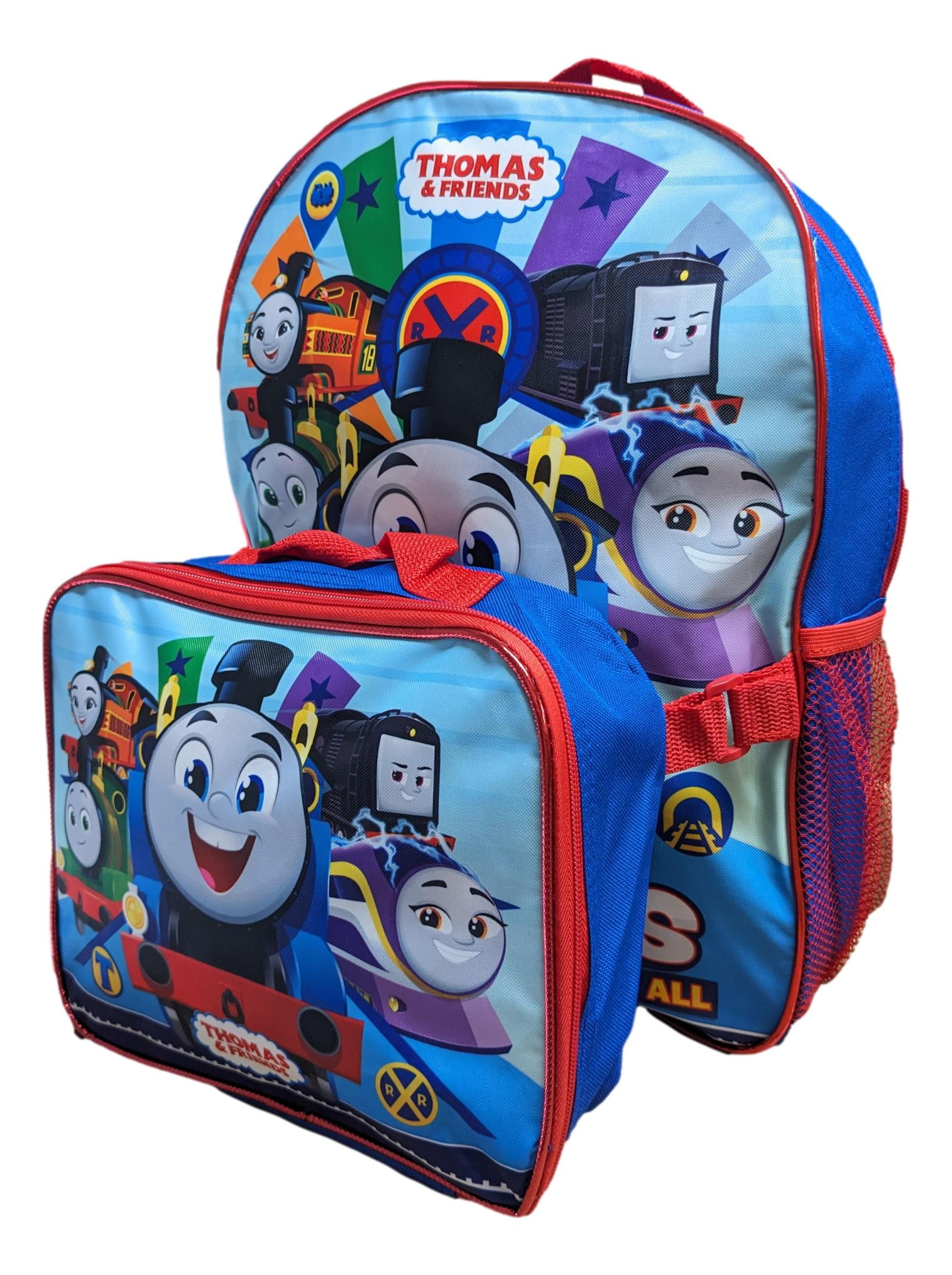 Ruz Thomas Train and Friends 16 Inch Backpack with Detachable Lunch Box ...