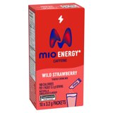 mio Energy Wild Strawberry Energy Drink Mix, 3.2g Packets, 10 ct Box ...