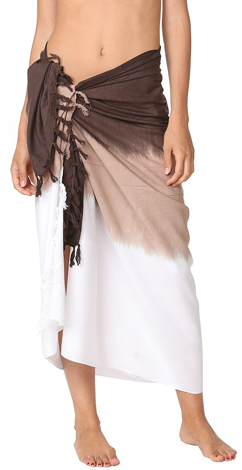 Ingear Swimwear Long Batik Sarong Multi Wear Pareo Swimsuit Wrap Cover ...