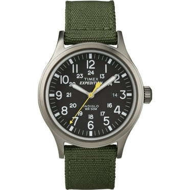 Timex Men's Expedition Metal Field Brown/Natural 37mm Outdoor Watch ...