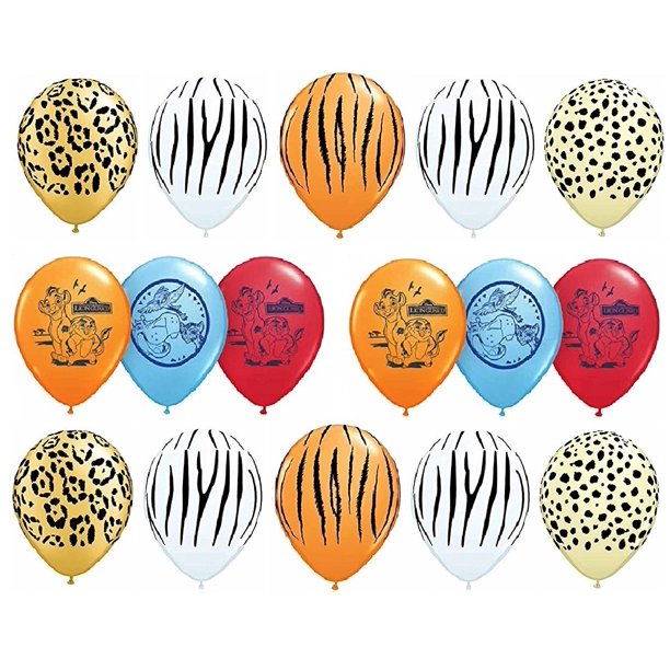 Disney Lion Guard Latex Balloon Kit 16 Pieces Latex Balloons - Walmart.com