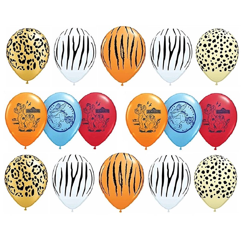 Disney Lion Guard Latex Balloon Kit 16 Pieces Latex Balloons - Walmart ...