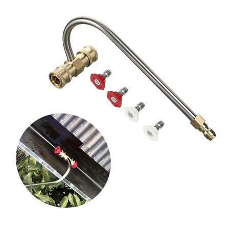 pitrice High Pressure Washer Gutter Cleaner Attachment gutter rod ...
