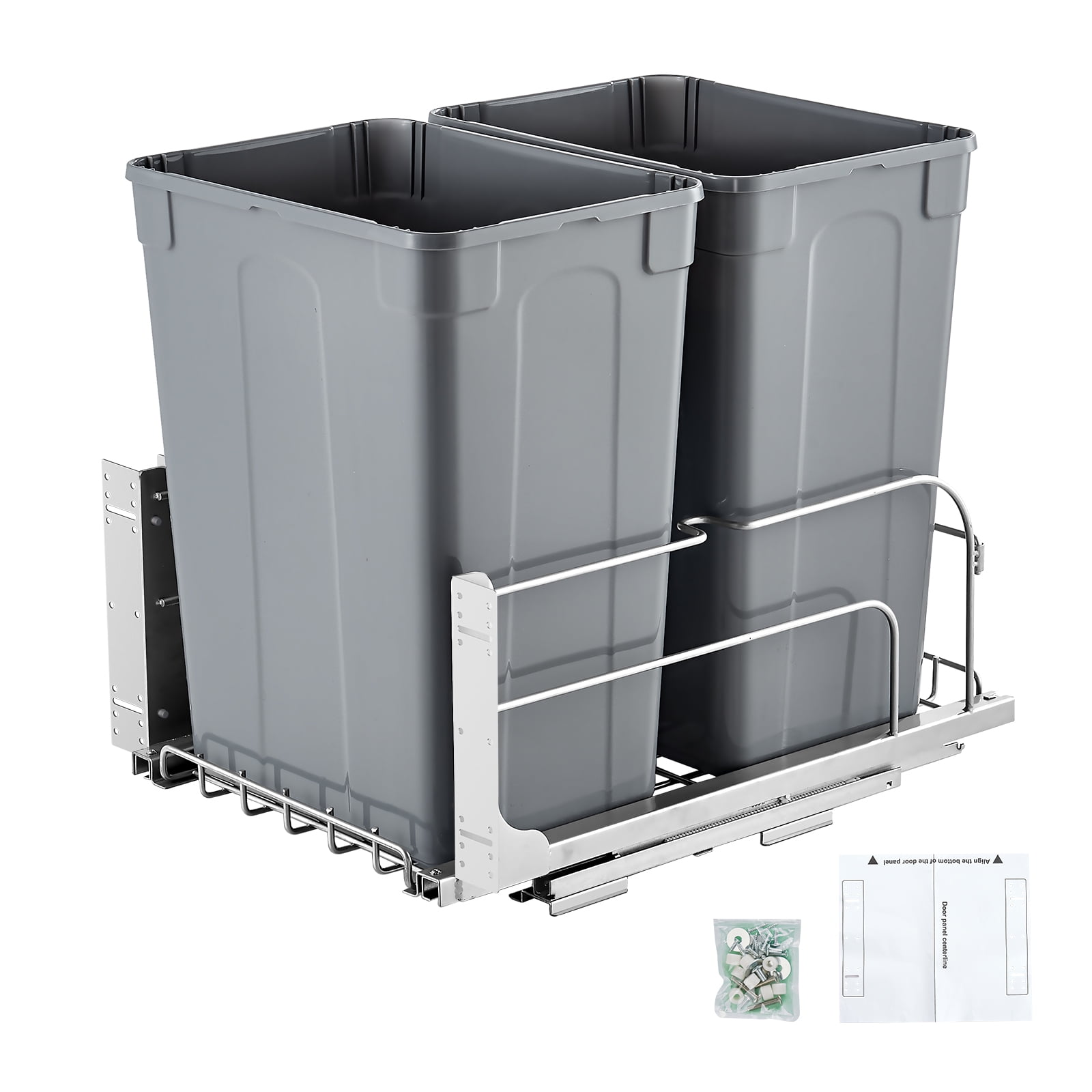 Click here for Vevor Double Pullout Waste Container Kitchen Trash... prices