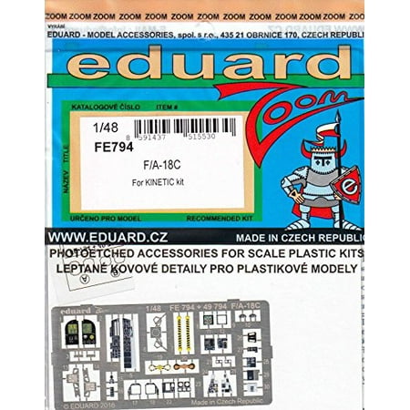Eduard Photoetch 1:48 Zoom F/a-18c Kinetic Kit | Walmart Canada
