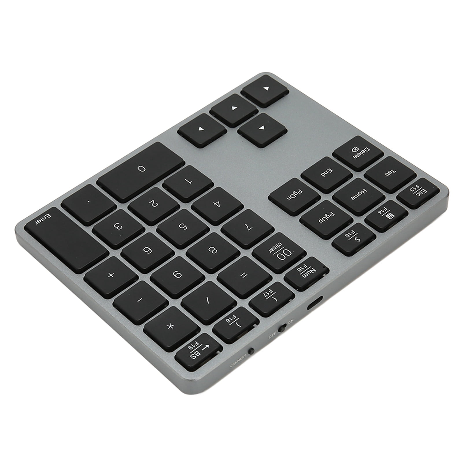 Wireless Keypad, 35 Keys Number Pad 300mAh Ultraslim Light for Desktop ...