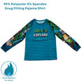 Minecraft Boys' Long Sleeve Pajama 2 Piece Sleepwear Set, Perfect ...