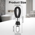 6Pcs Metal Kitchen Towel Clips with Braided Cotton Loop, Hanging Hand ...